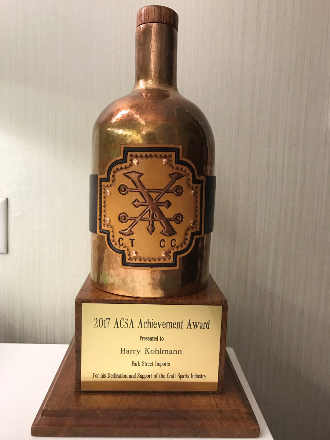 Park Street CEO Dr. Harry Kohlmann receives the prestigious 2017 ACSA ...