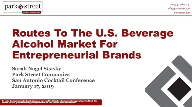 Routes to the U.S. Beverage Alcohol Market for Entrepreneurial Brands